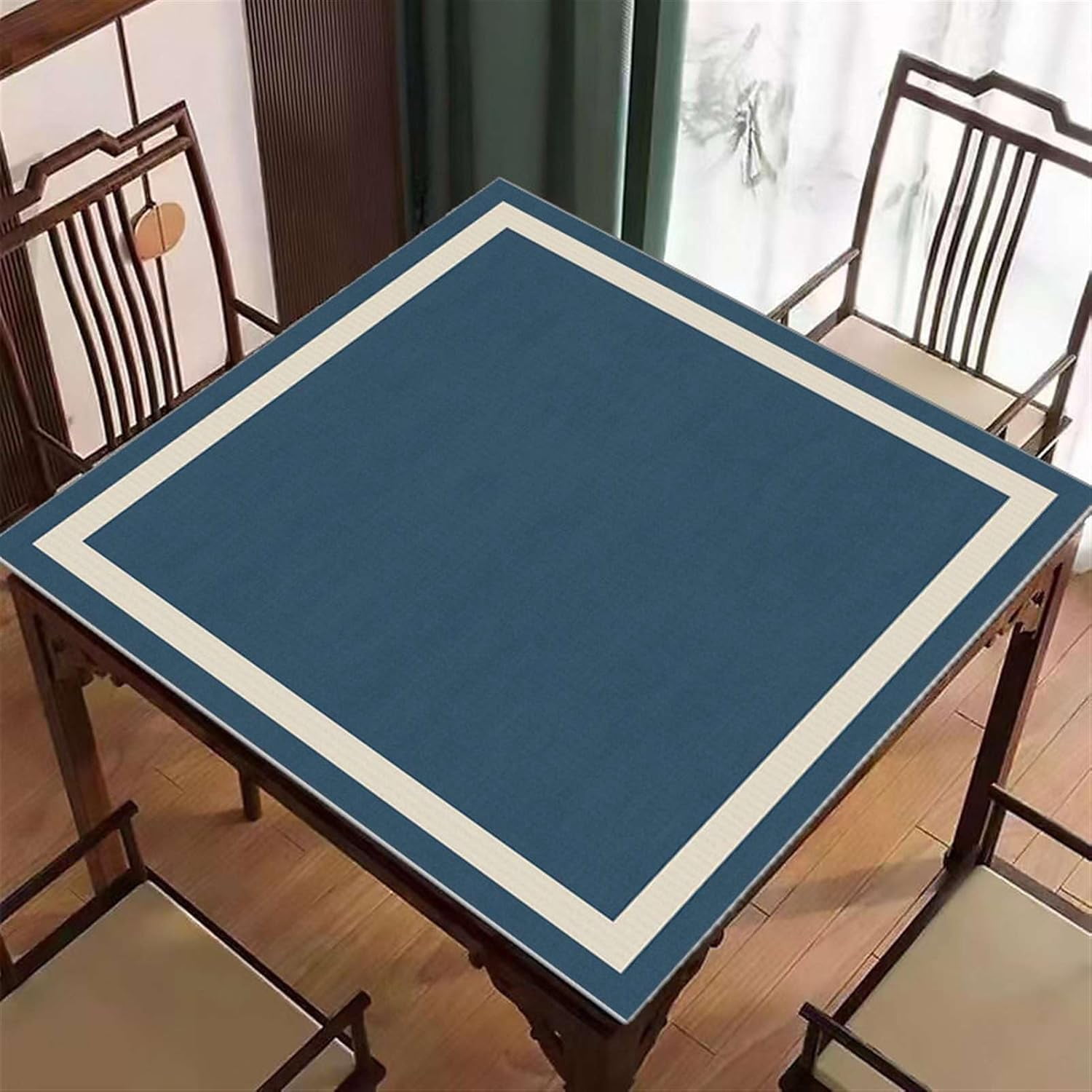 Table Cover for Mahjong, Anti-Slip Mahjong Table Mat, Roll-up Gaming ...
