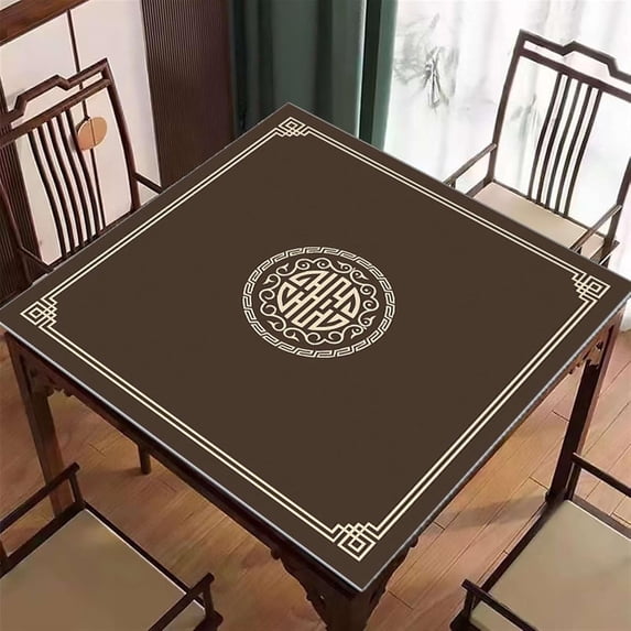 Table Cover for Mahjong, Anti-Slip Mahjong Table Mat, Roll-up Gaming ...