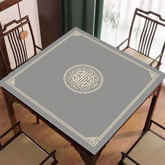 Table Cover for Mahjong, Anti-Slip Mahjong Table Mat, Roll-up Gaming ...