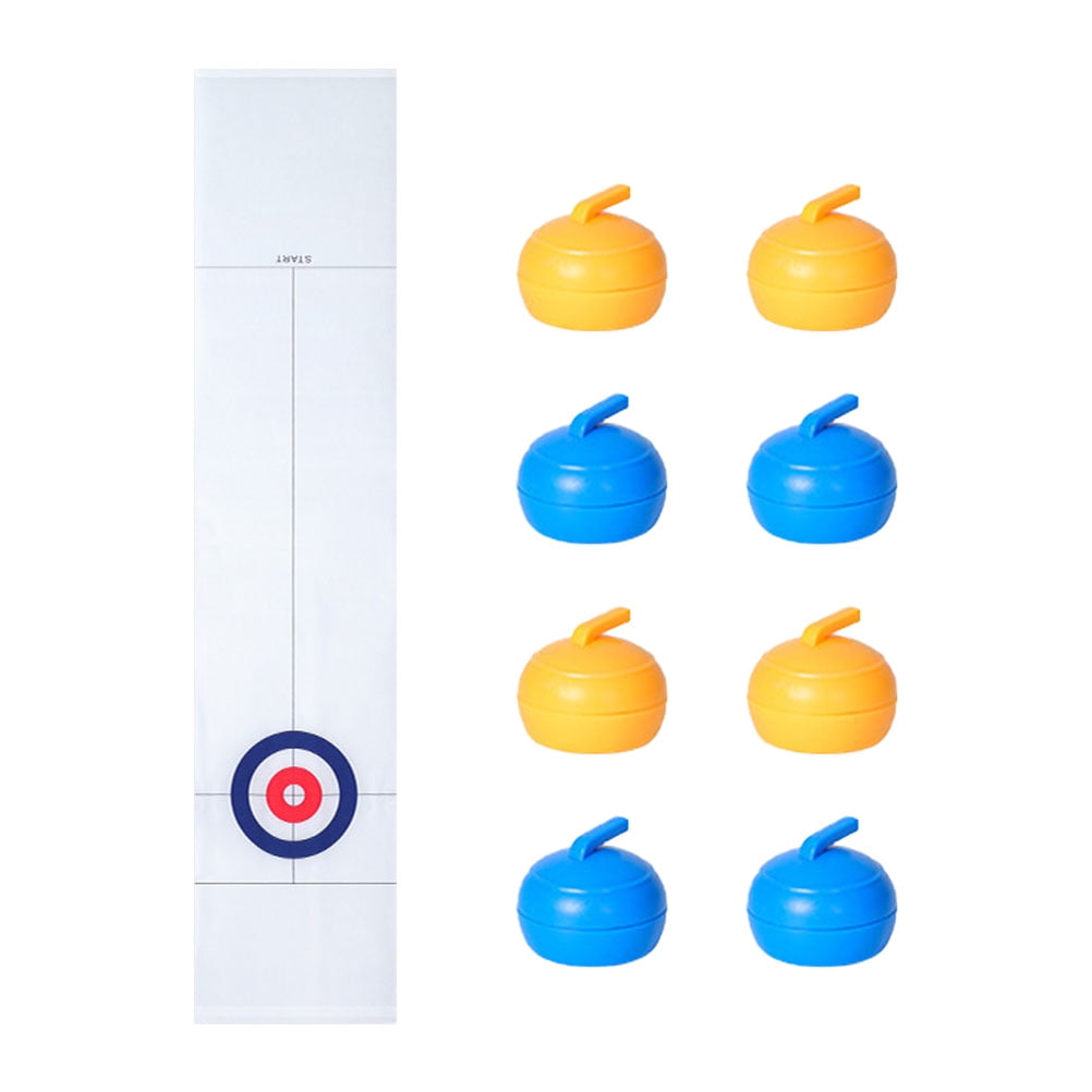 Table Curling Desktop Toy Kids' Plastic Equipment Game Family Games ...