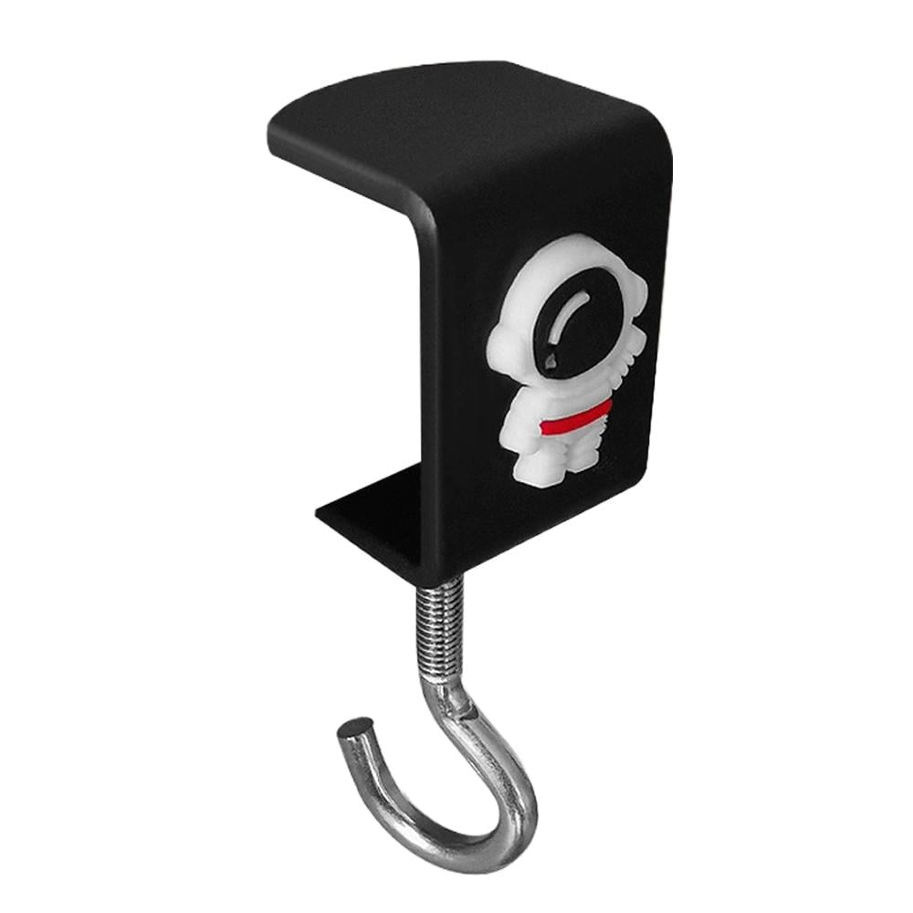 Table Edge Hooks Metal Desktop Hooks For School Office D5J5 Hanging Bag ...