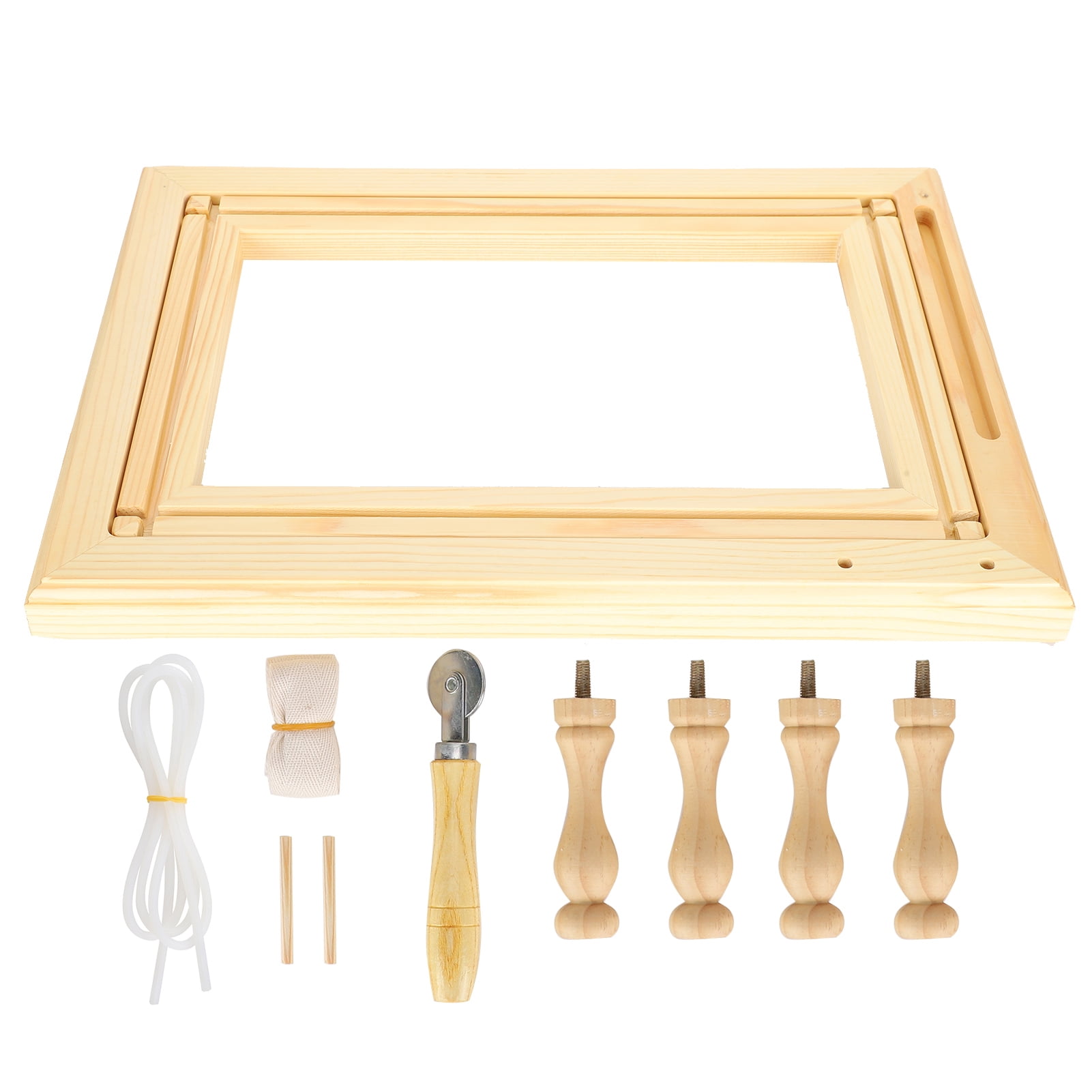 Table Embroidery Frame CrossStitch Desktop Sewing Crochet Front Back ...