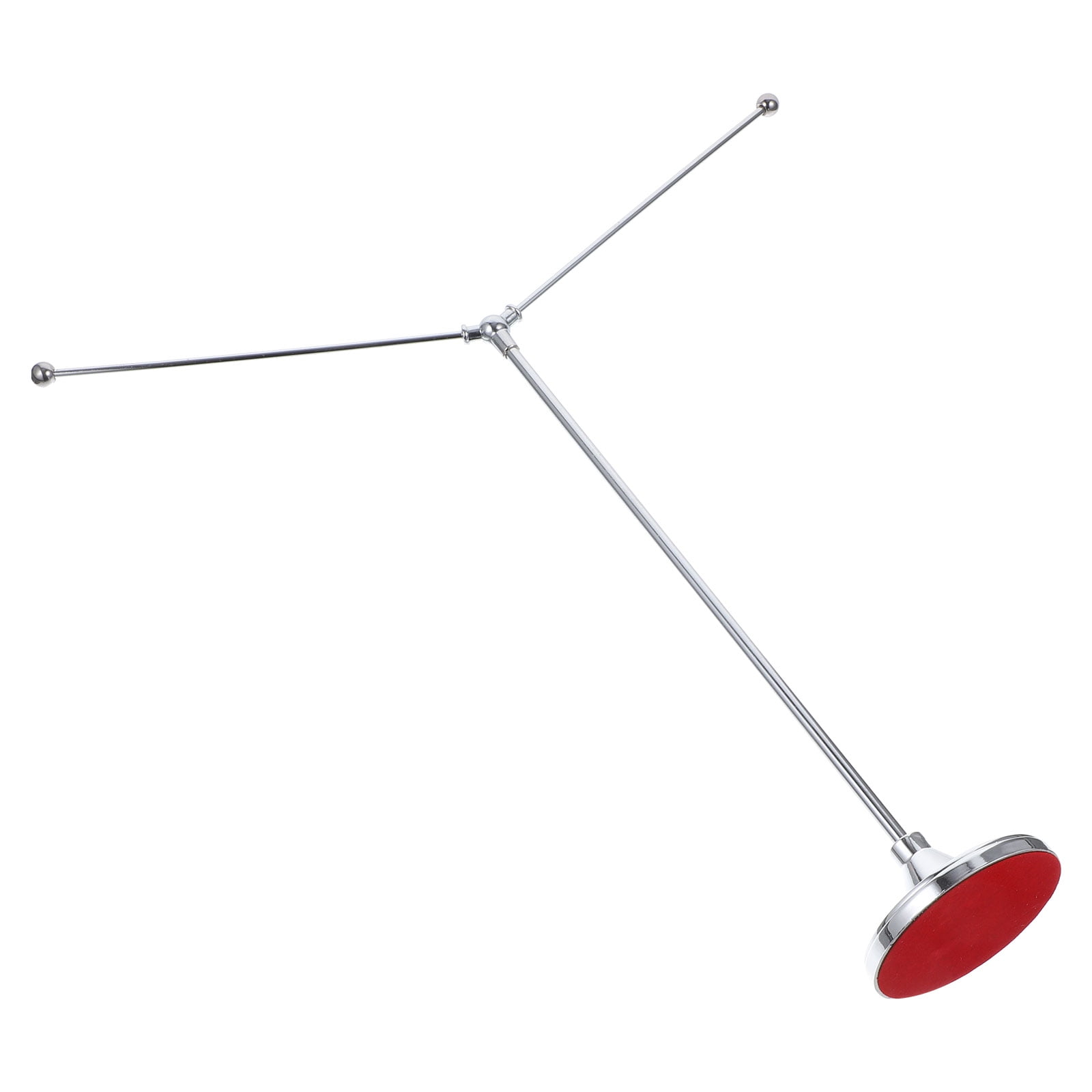 MERRYHAPY Metal Table Flag Stand Silver V-Shaped Base for Office Desk ...