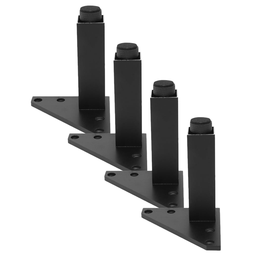 Aluminum Alloy Furniture Support Legs for Home Use Black Adjustable ...