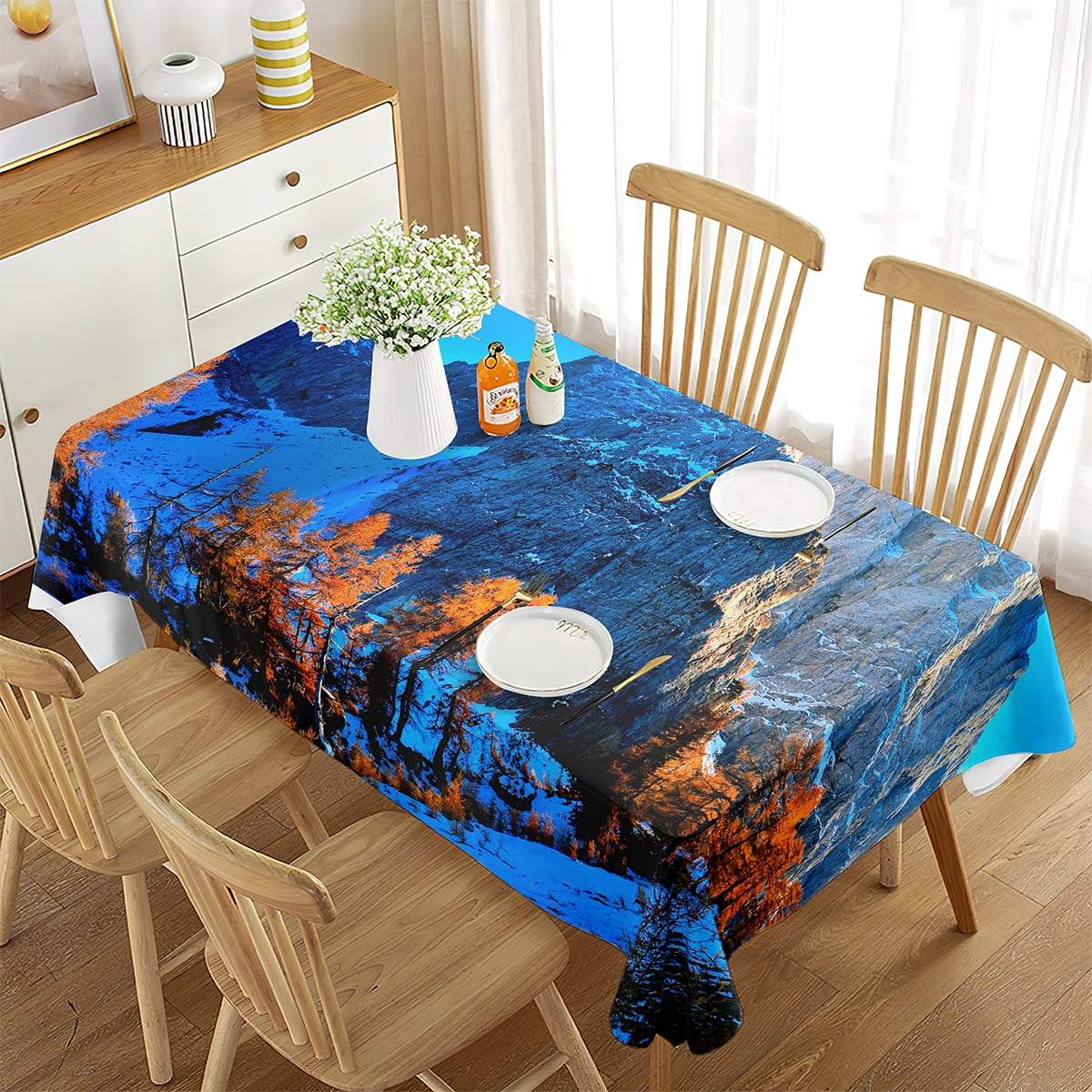 Table Kitchen Room Dining Home Decorative Aesthetic Theme View Calm ...