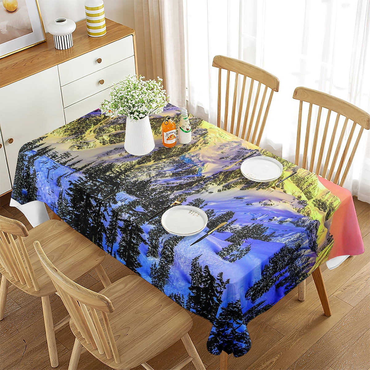 Table Kitchen Room Dining Home Decorative Aesthetic Theme View Calm ...