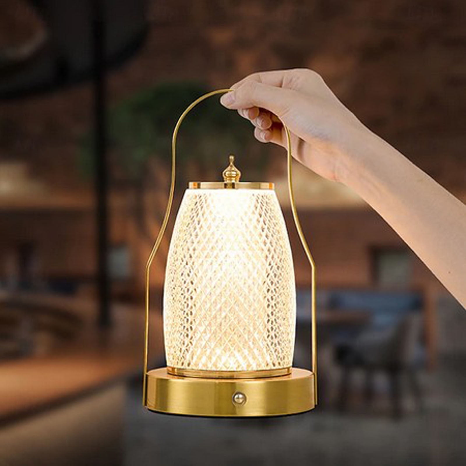 Table Lamp, Battery Operated Cordless Rechargeable Table Lamp, Led In ...