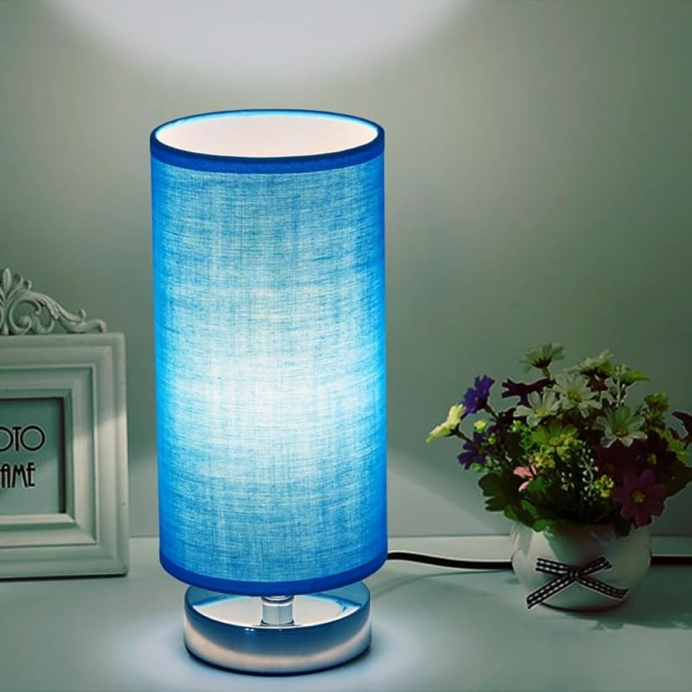 Table Lamp, Bedside Nightstand Lamp, Simple Desk Lamp, Cylinder Table ...