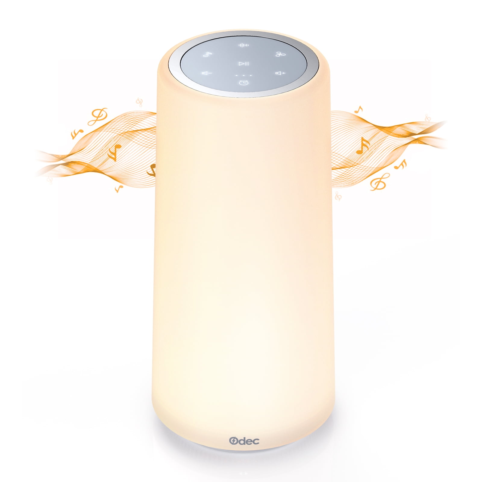 Odec Touch control Table Lamp for Bedroom, Sensor Bedside Lamp with USB ...