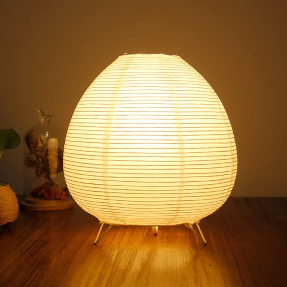 Table Lamp, Paper Lanterns, Bedside Light, Kids Paper Small Rice Night ...