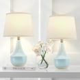 NATYSWAN Table Lamp Set of 2, Ceramic Table Lamp Classic Beside Lamps ...