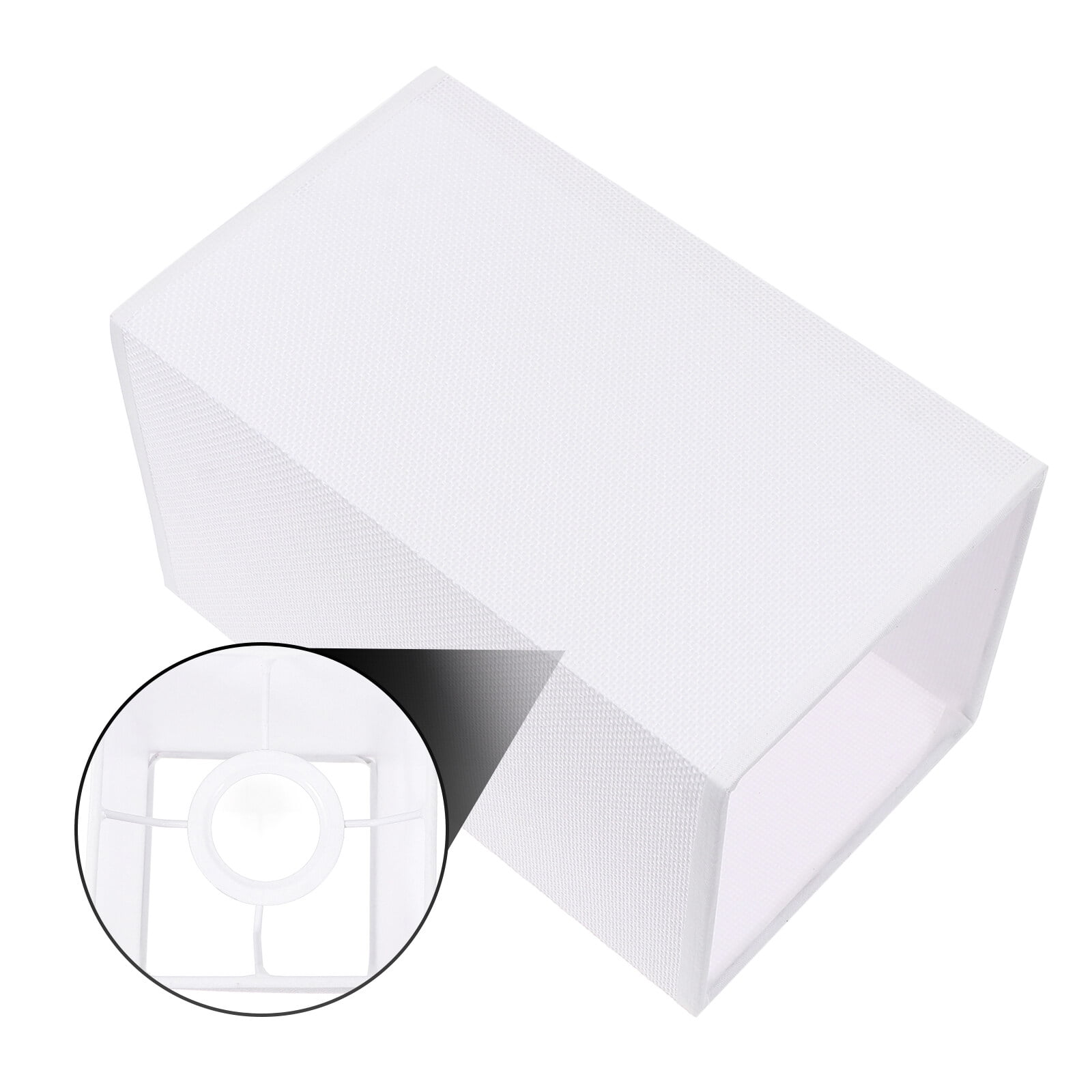 Table Lamp Shade Chandelier Lamp Shades Square Fabric Cloth Clip on ...