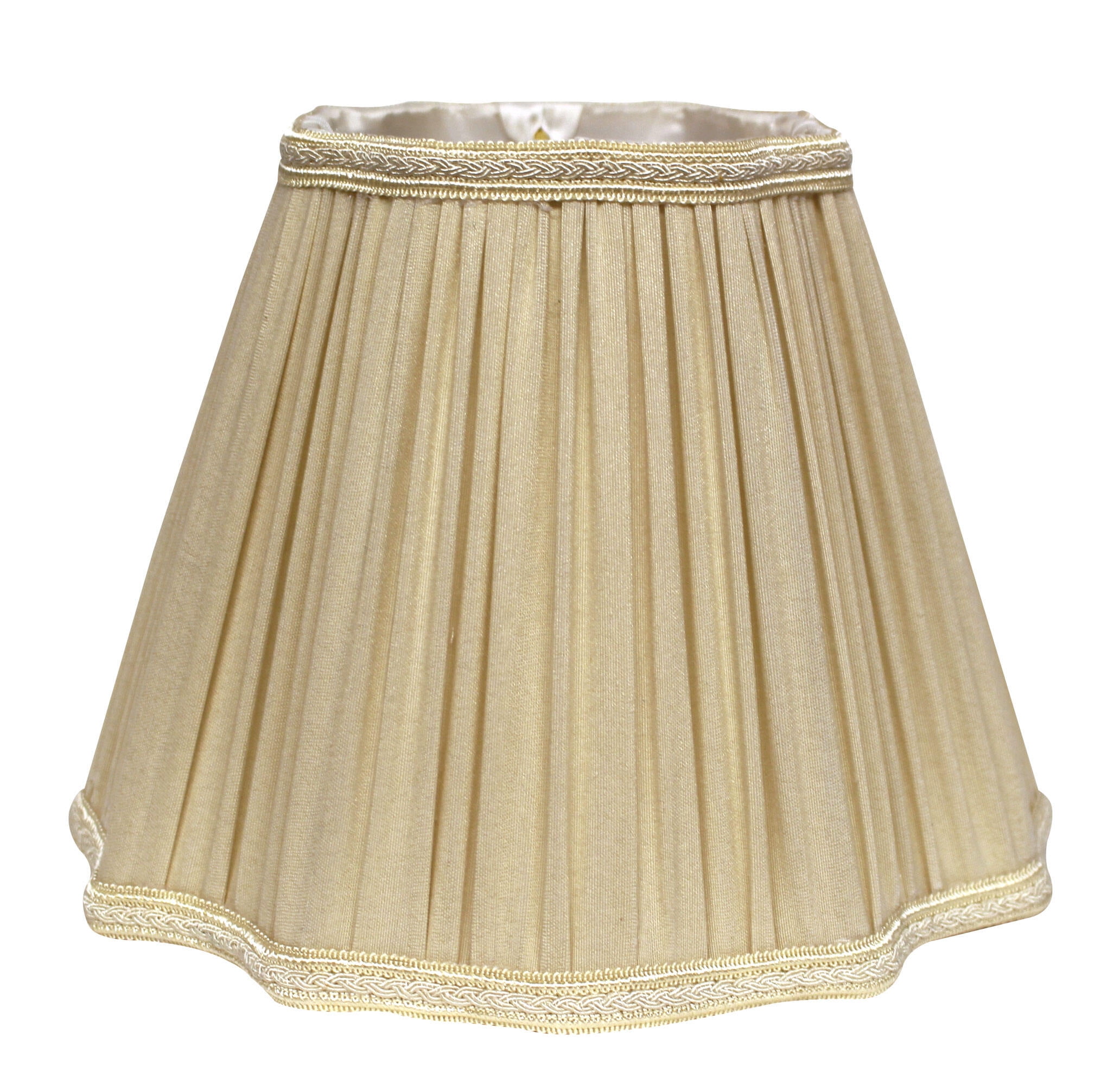 Table Lamp Slant Inverted Corners Fancy Square Pleated Softback ...