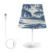 Blue Willow Lamp