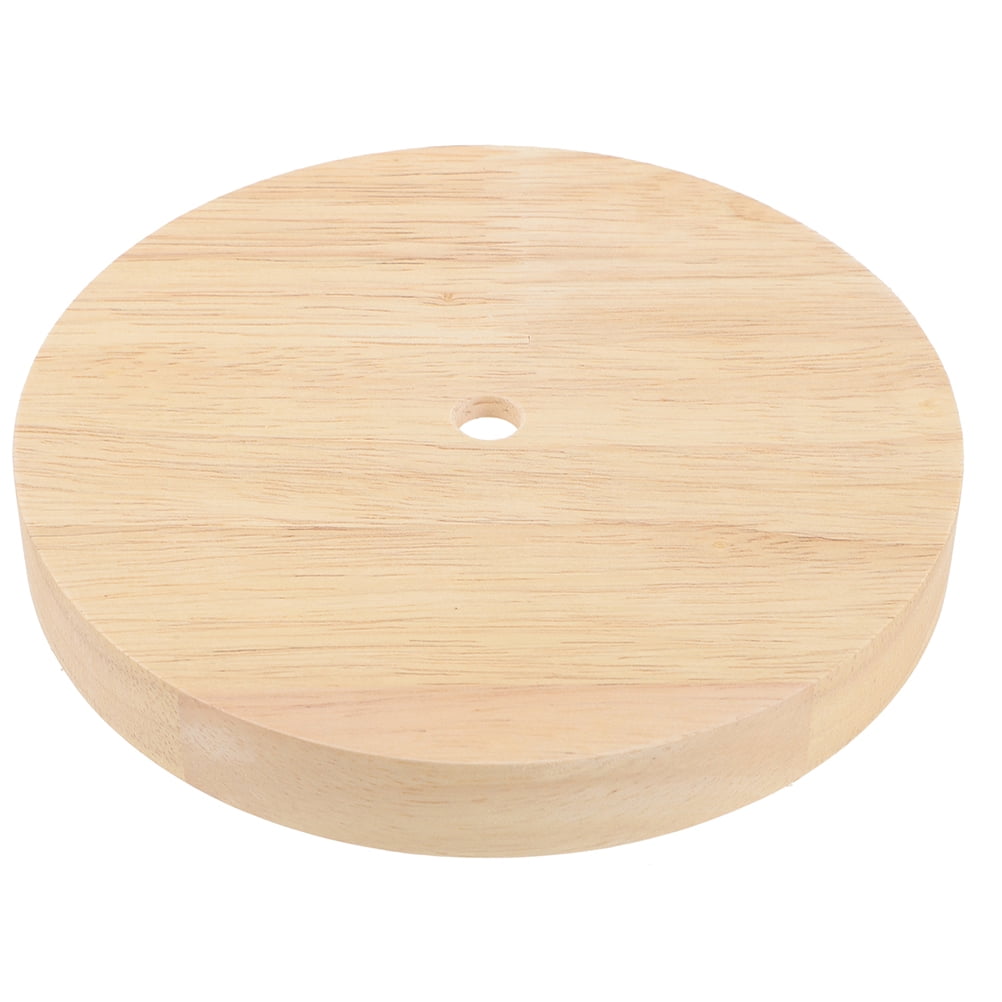 Table Lamp Wooden Base Solid Wood Lamp Base Replacement Solid Wood Lamp ...