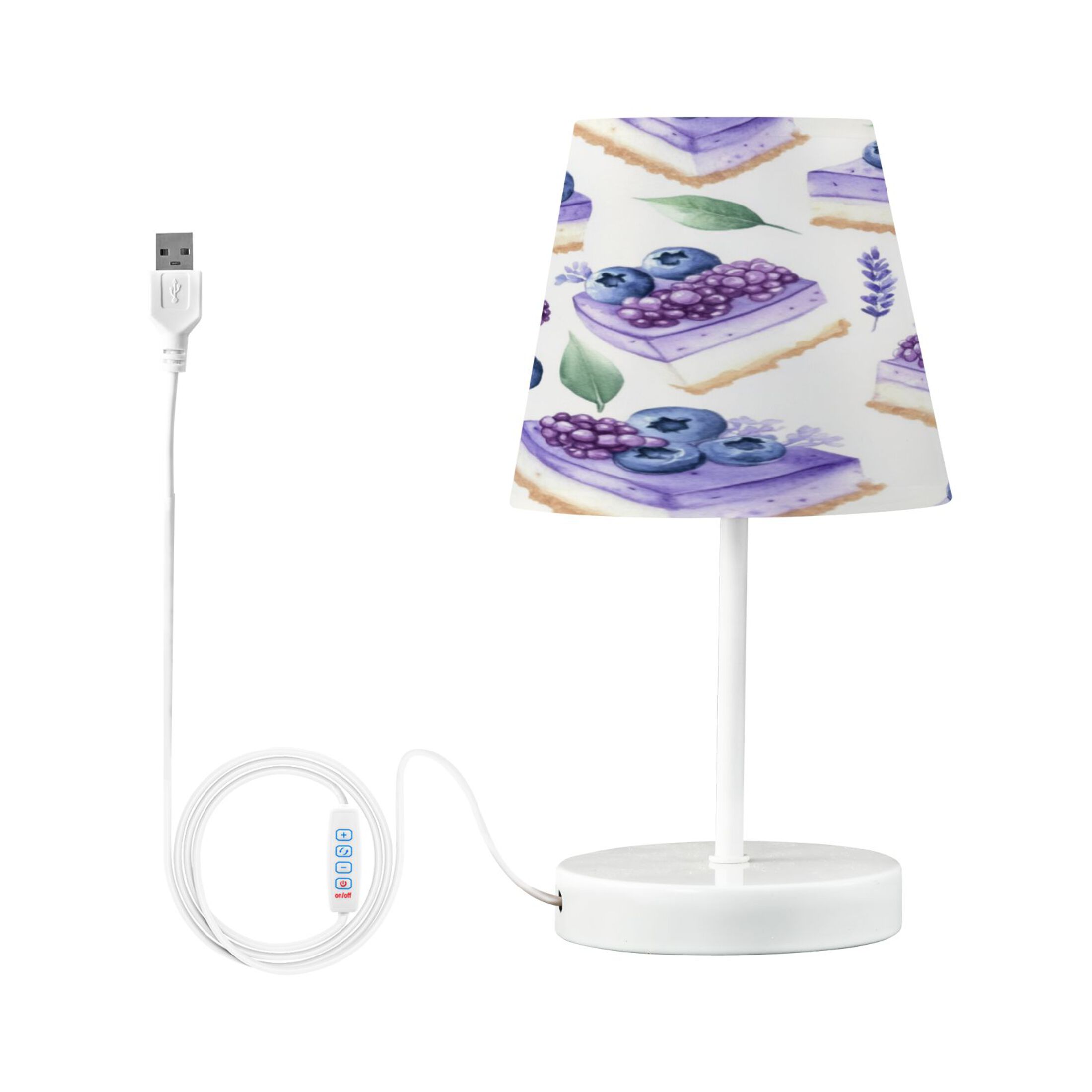 Table Lamps 3 Color 10 Way Dimmable LED Nightstand Lamp for Bedroom ...