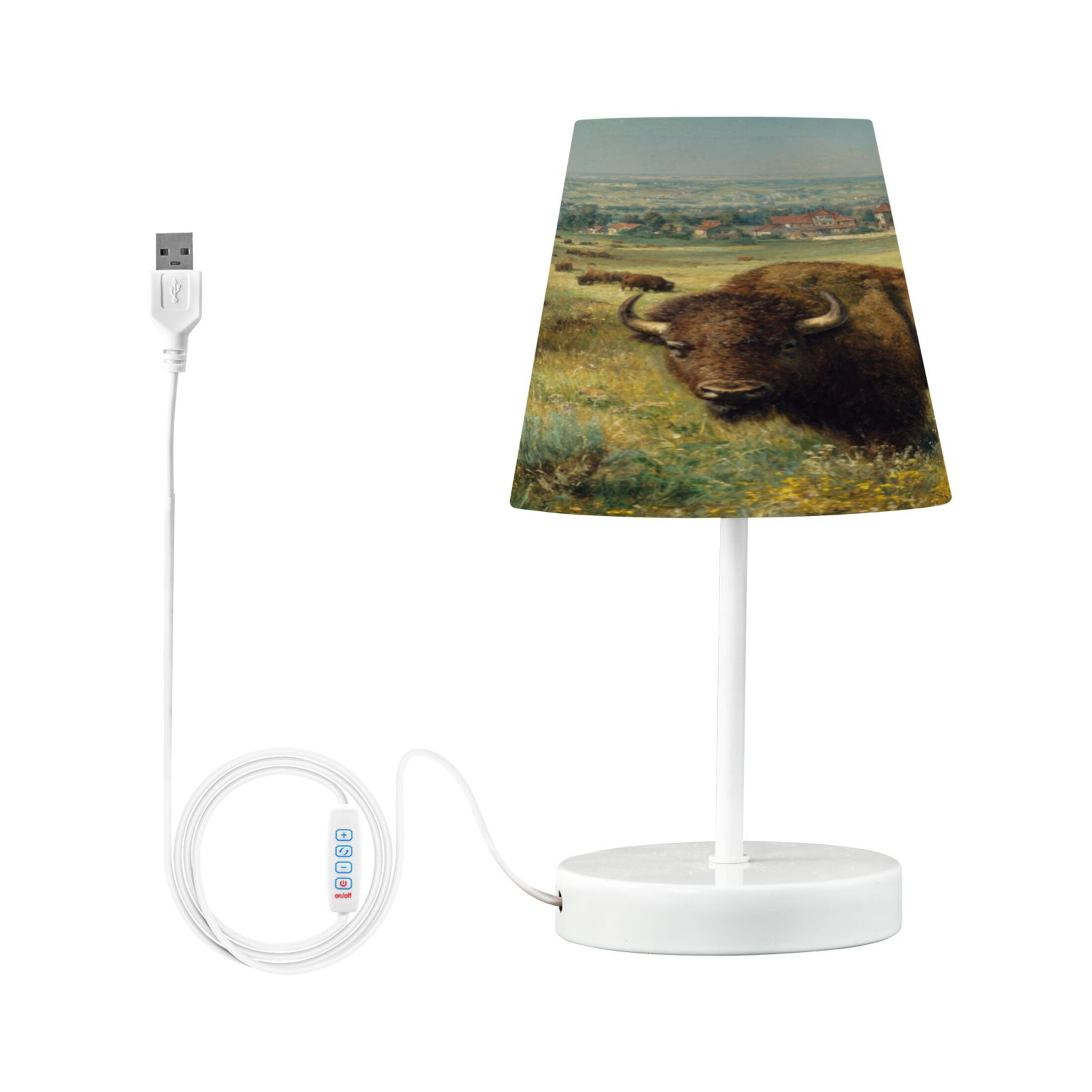 Table Lamps 3 Color 10 Way Dimmable LED Nightstand Lamp for Bedroom ...