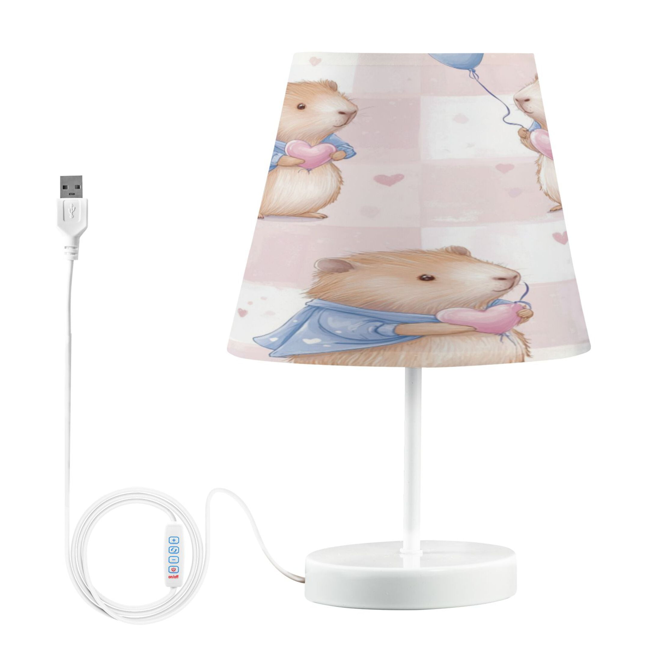 Table Lamps 3 Color 10 Way Dimmable LED Nightstand Lamp for Bedroom ...