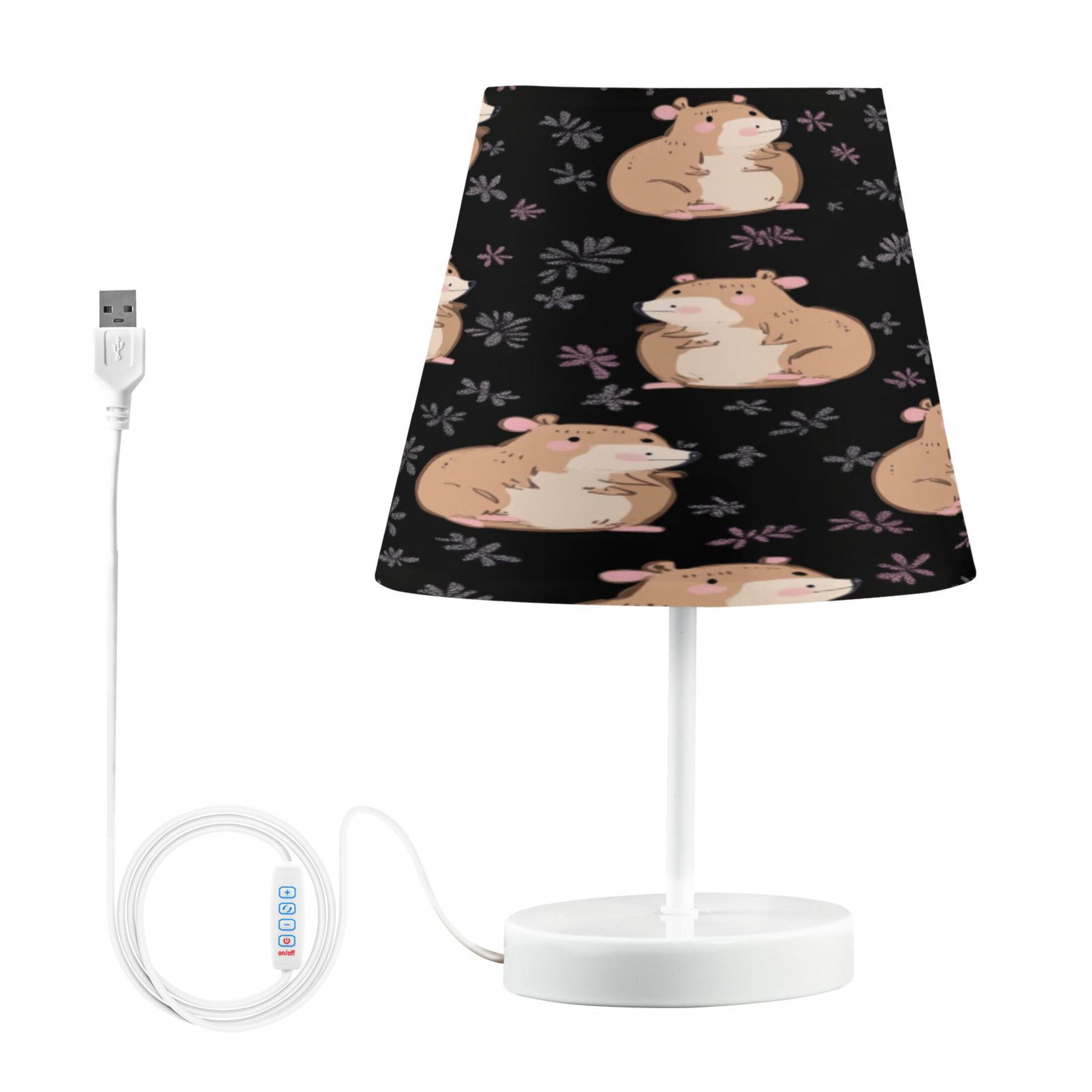 Table Lamps 3 Color 10 Way Dimmable LED Nightstand Lamp for Bedroom ...