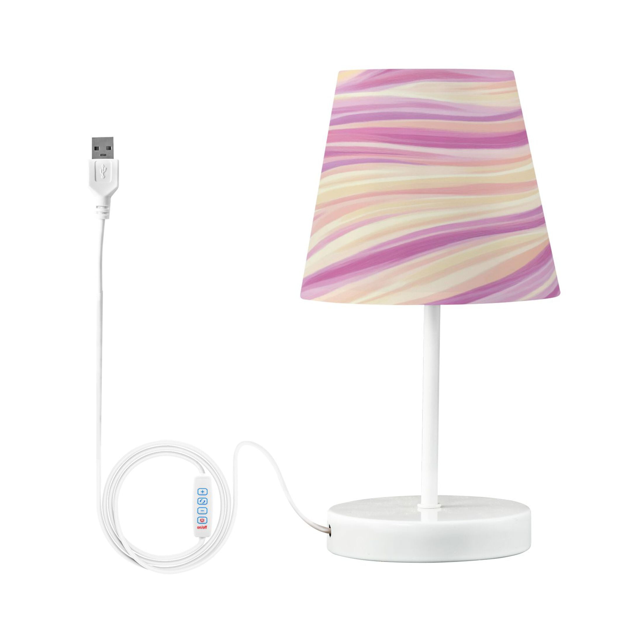 Table Lamps 3 Color 10 Way Dimmable LED Nightstand Lamp for Bedroom ...