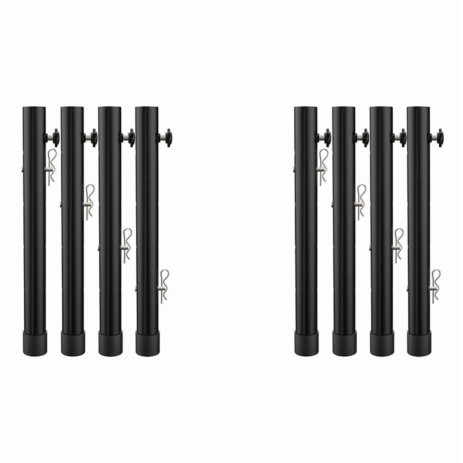 Table Leg Extenders for Folding Tables Straight/Bent Leg, Leg ...