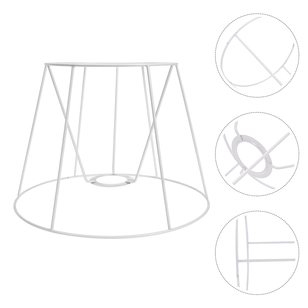 WHAMVOX Pendant Light Shade DIY Lampshade Frame Metal Lampshade Bracket ...