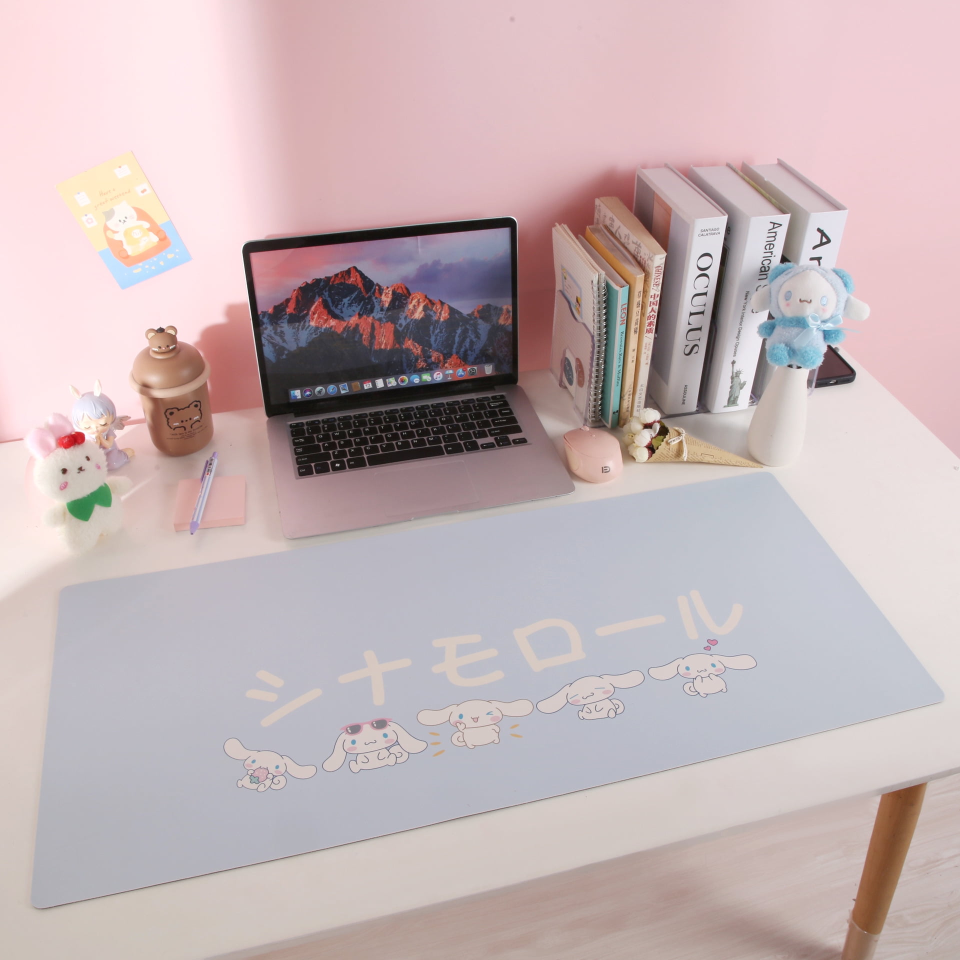 Table Mat Sanrio Cartoon Desk Mat Study Table Mat Office Computer Table ...