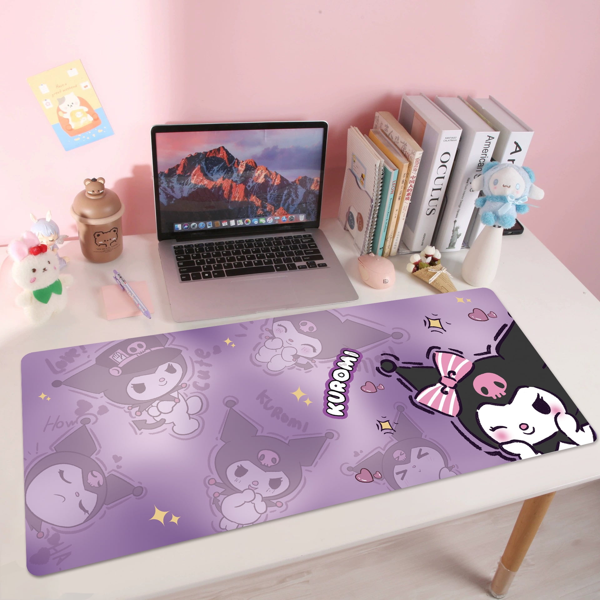 Table Mat Sanrio Cartoon Desk Mat Study Table Mat Office Computer Table ...