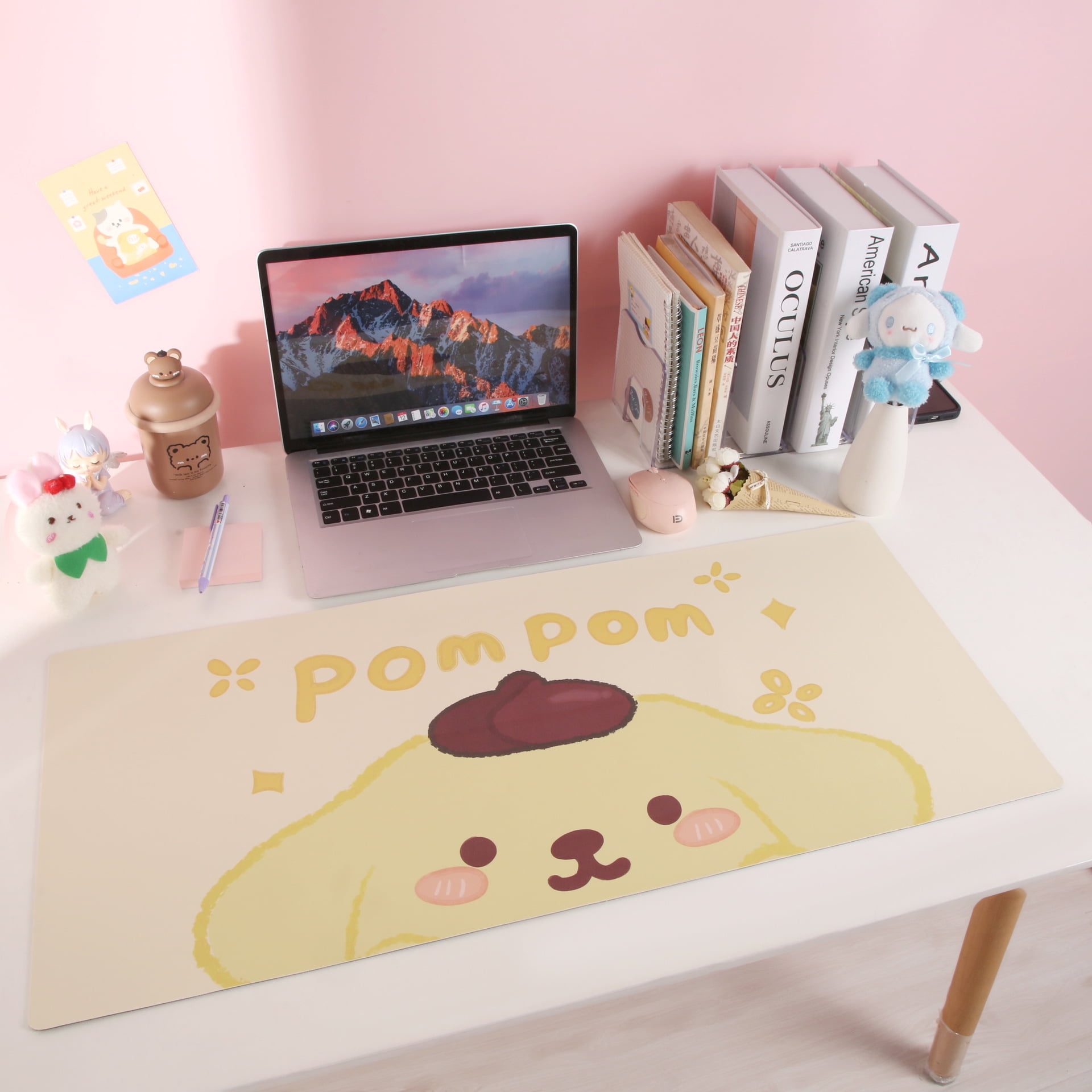 Table Mat Sanrio Cartoon Desk Mat Study Table Mat Office Computer Table ...