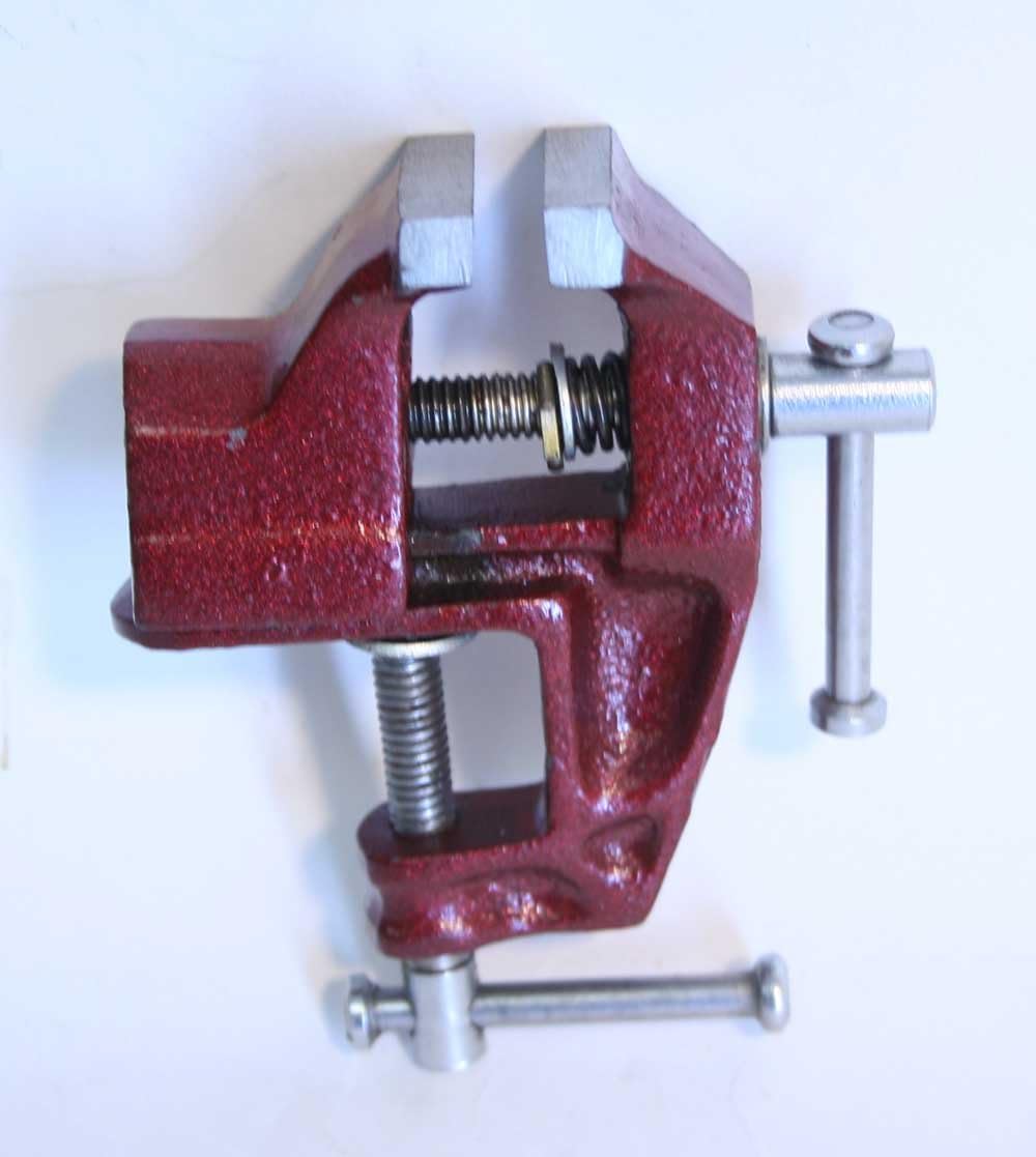 Table Mount Baby Vise | 1" Jaw Width | Solid Steel Construction ...