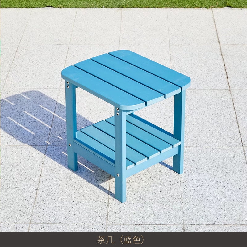 Table Outdoor Rectangular Side Table,Easy-Maintenance & Weather ...