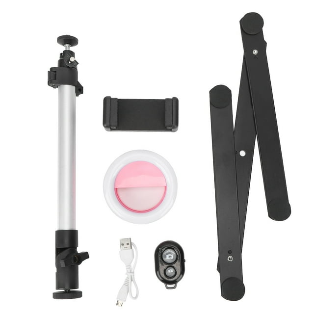 Table Phone Live Bracket Down Shot Photography Video with Fill Light ...