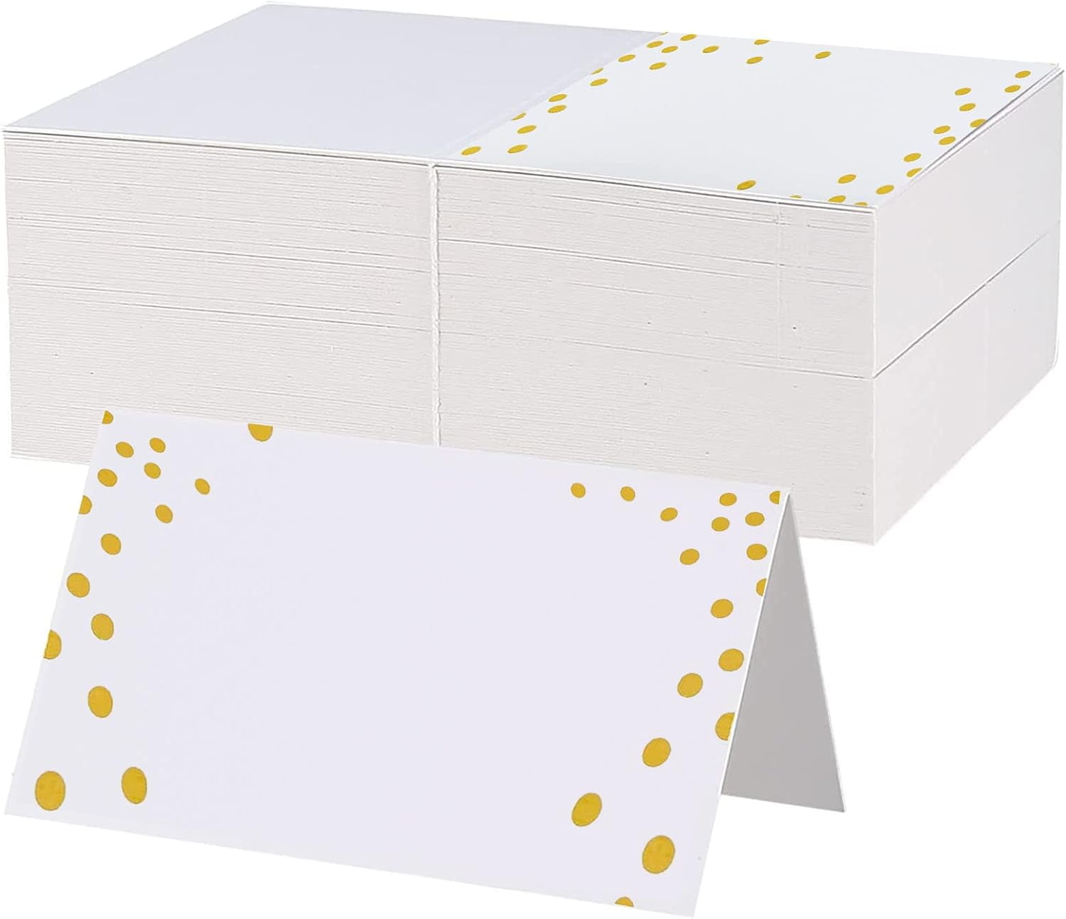 Table Place Cards, 25Pcs Name Place Cards for Table, Blank Name Cards ...