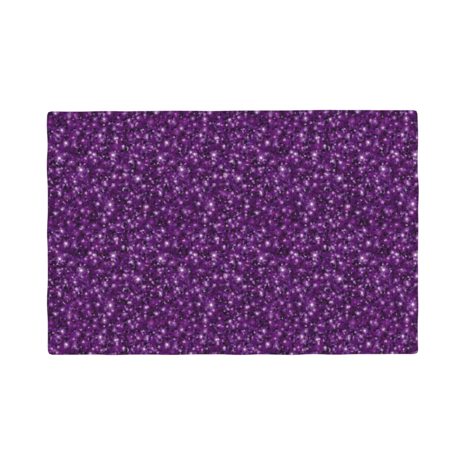 Table Placemats Set of 4 - 12x18 In Faux Linen Double Heat Resistant ...