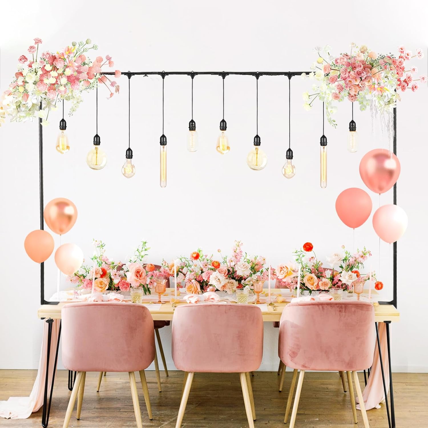 Over The Table Rod Stand with Clamps,Upgraded Clamps strength ...