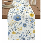 Rustic Forest Table Runner, Vintage Lodge Forest Cabin Country Hunting ...