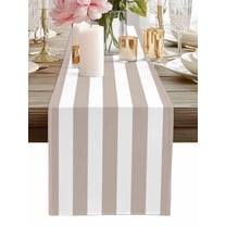 Table Runner Wildflowers Table Runners Floral Herbs Fields Pink Cotton ...