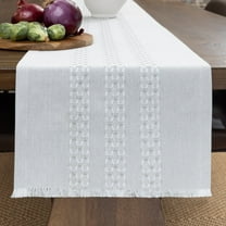 Rustic Burlap Jute Table Runner Farmhouse French Country Table ...
