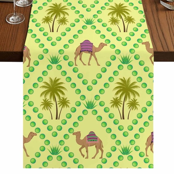 Table Runners 72 Inches Long Dress Scarves, Desert Sand Camels ...