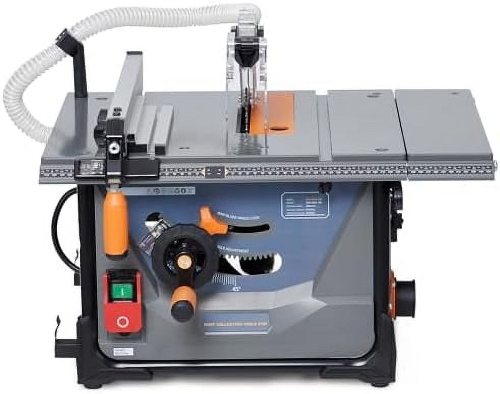Table Saw 5000rpm Cutting Speed 98% Vacuuming Rate, 8.5" Jobsite Table ...