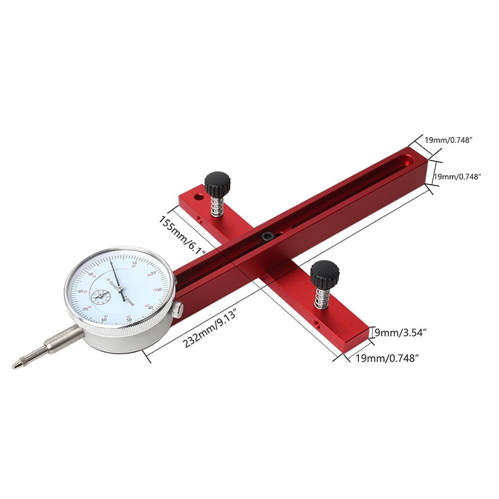 Table Saw Dial Indicator Gauge for Aligning And Calibrating Work Shop ...