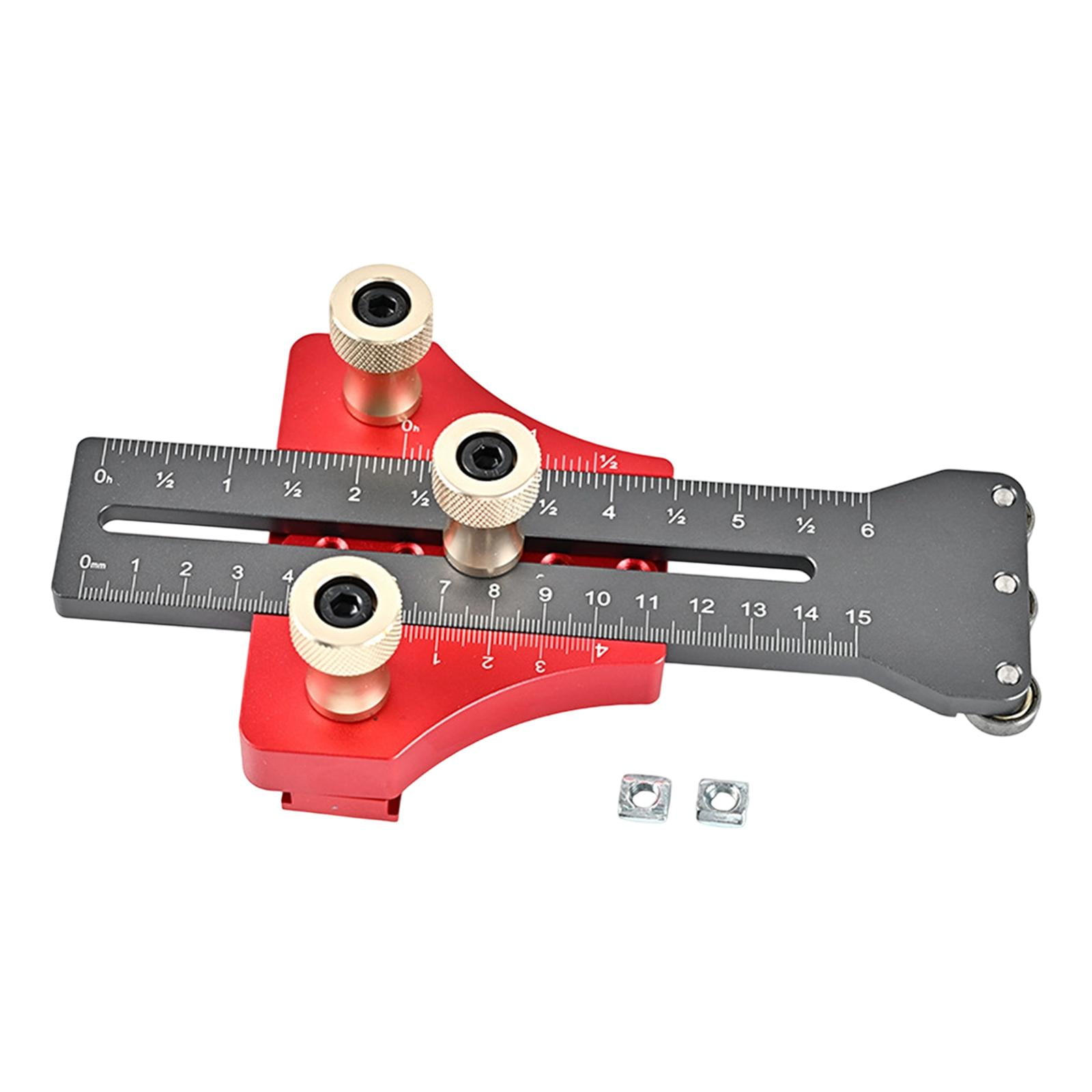Table Saw Jig Guide Thin Ripping Jig Adjustable Roller Fence Aluminum ...