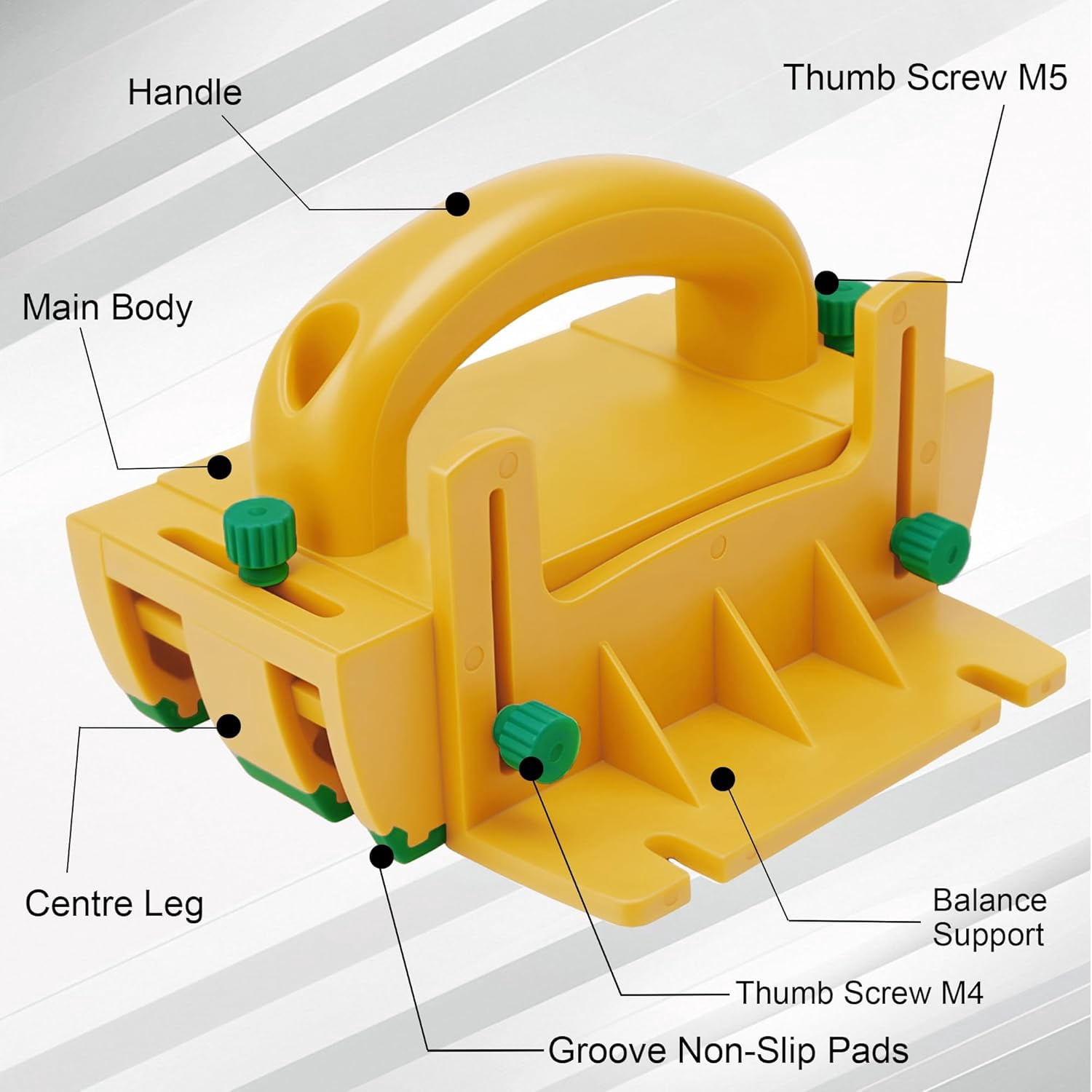 Table Saw Push Block for Woodworking Router Tables Band Saws Jointers ...