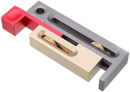 Table Saw Slot Adjuster Mortise and Tenon tool Aluminum Alloy Movable ...