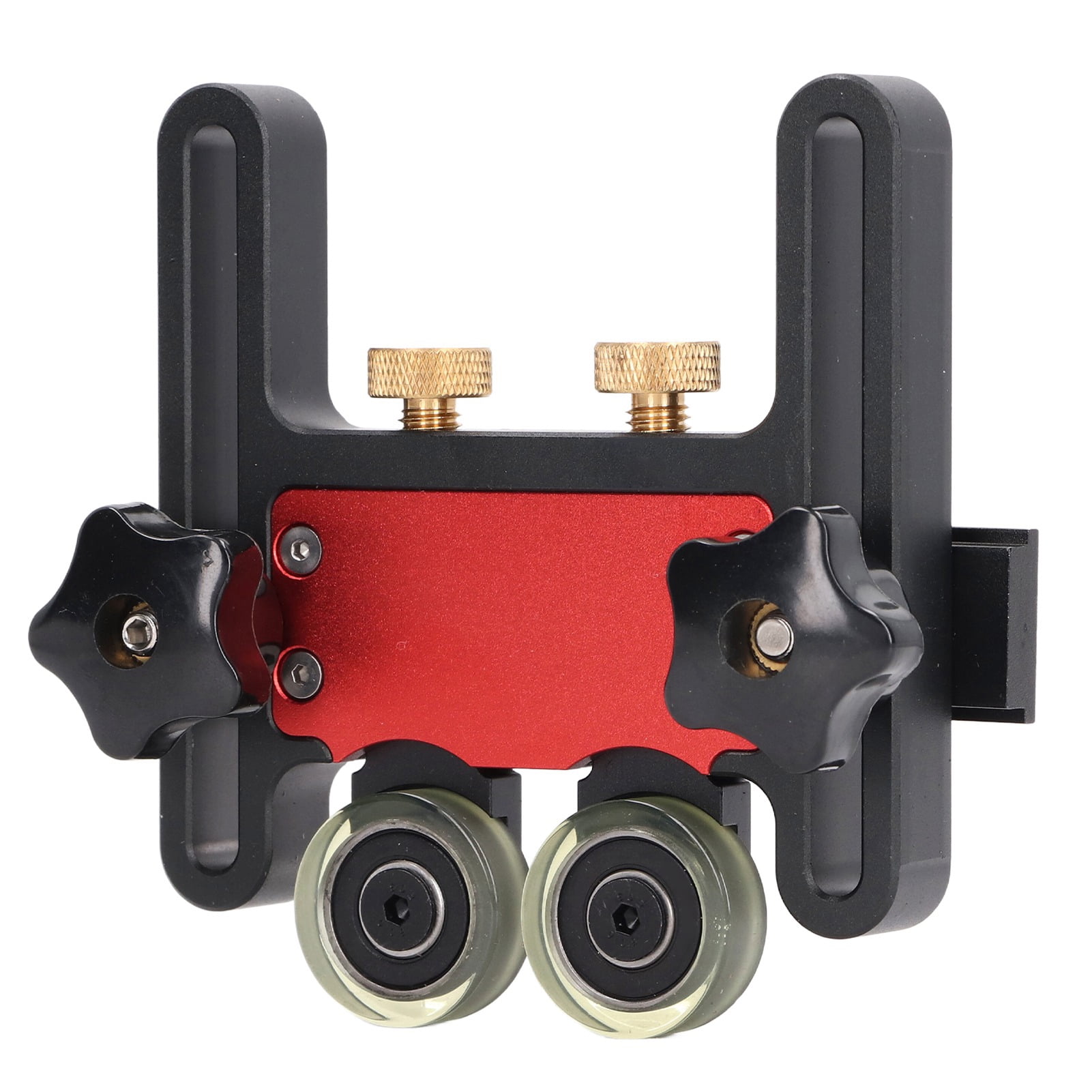 Table Saw Stock Roller Woodworking Double Wheel Sliding Feeding Guide ...