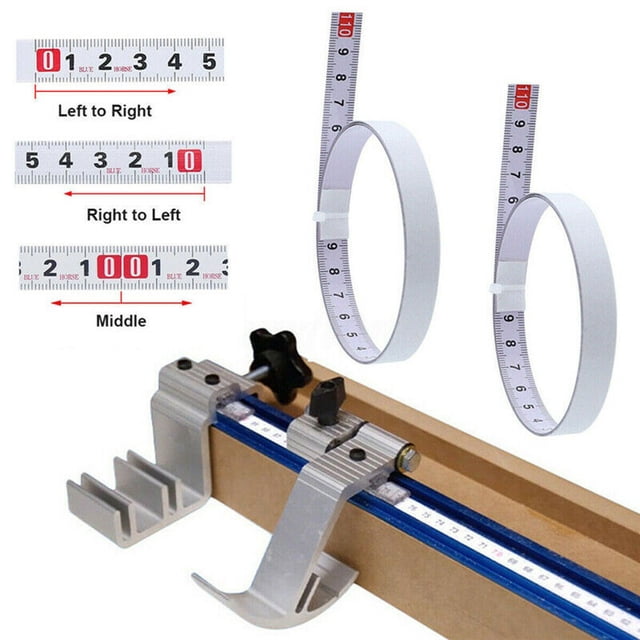 Table Saw Tape Measure Self Adhesive Backing Measuring Tool For ...