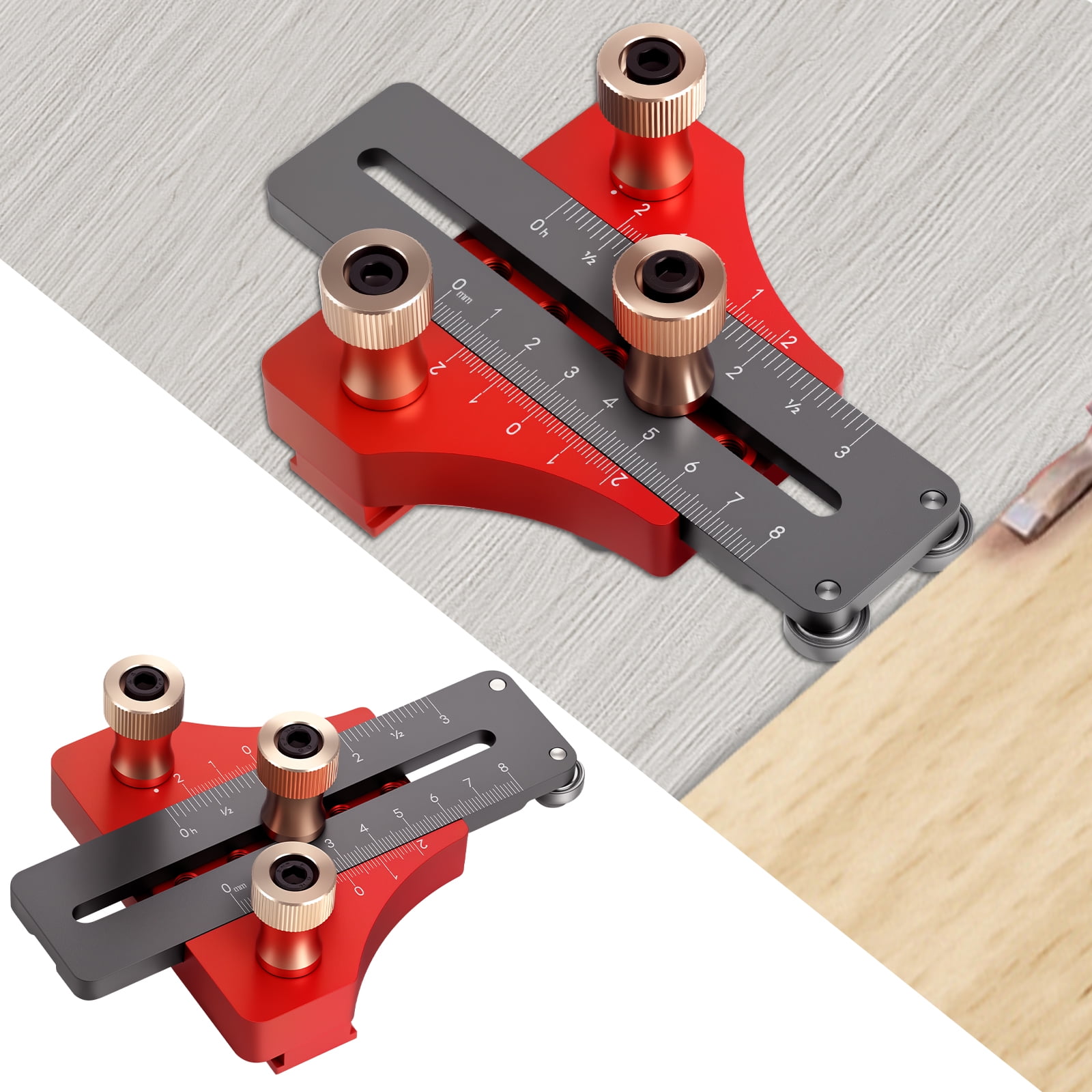 Table Saw Thin Rip Jig Guide Aluminum Alloy Woodworking Thin Ripping ...