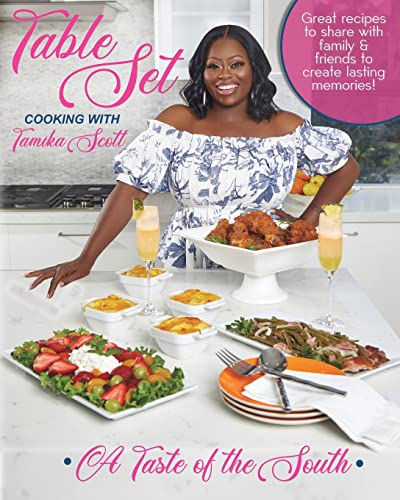 Pre-Owned Table Set Cooking with Tamika Scott: A Taste of the South in ...