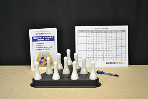 Table Shuffleboard Bowling White Pins - Pinsetter - Rules & Regulation ...