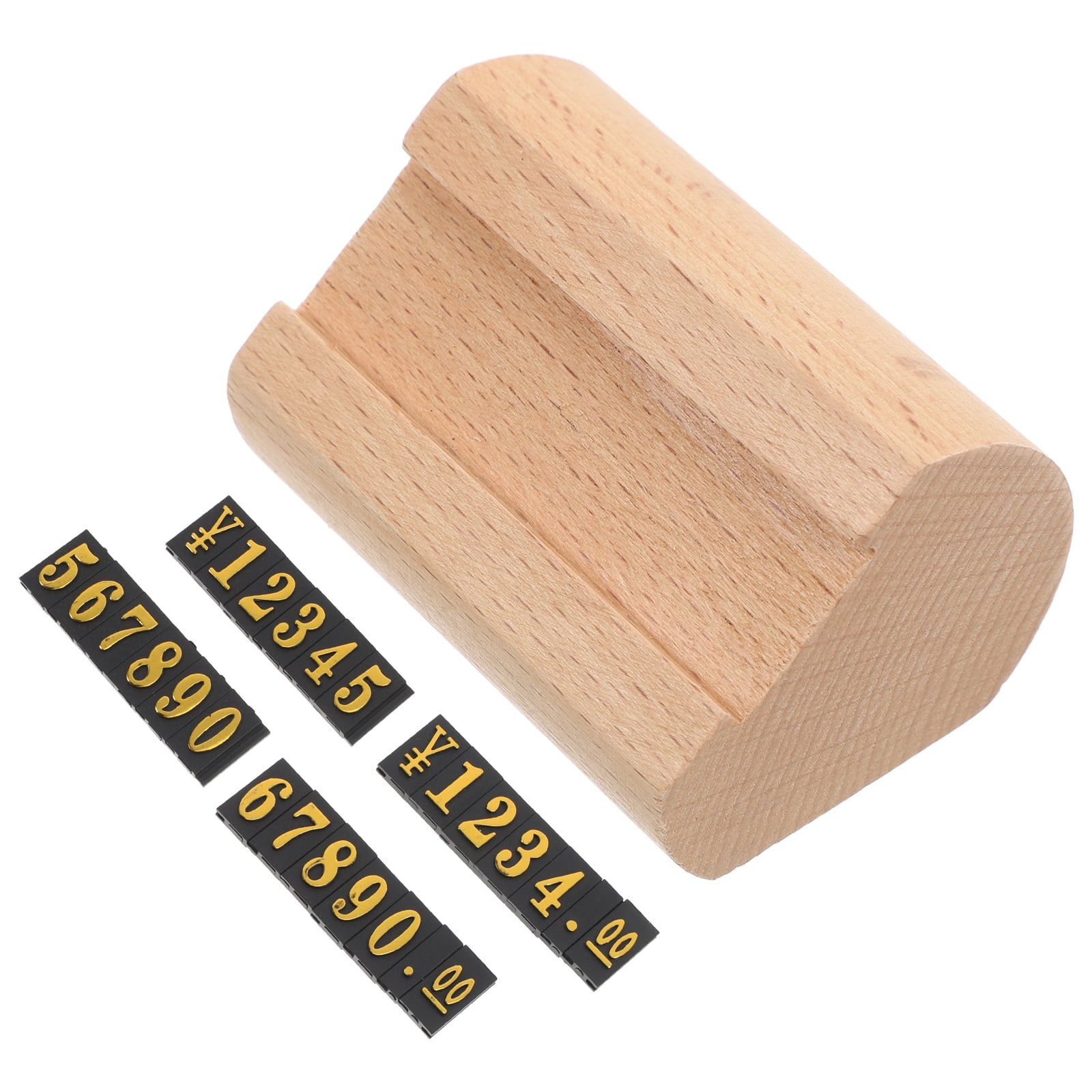 Table Sign Holders Vendor Booth Supplies Plush Figurines Base Khaki ...